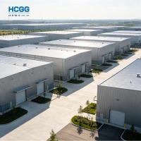 China Large Span Insulated Steel Structure Logistics & Cold Storage Warehouse for sale