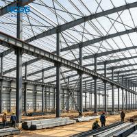 China Large Span Insulated Steel Structure Logistics & Cold Storage Warehouse for sale