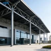 China Versatile Steel Structure Building Suitable for Commercial Warehouses Industrial Workshops and Agricultural Storage Facilities for sale