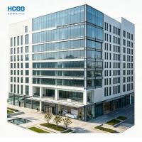 China Prefabricated Steel Frame Office Buildings Providing Quick Assembly And Reduced Construction Time For Business Projects for sale