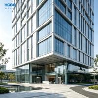 China Modern and Flexible Workspace Steel Structure Office Building with Customized Design for Multi-Story Steel Frame Office Building Projects for sale