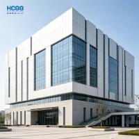 China Prefabricated Steel Frame Office Buildings Providing Quick Assembly And Reduced Construction Time For Business Projects for sale