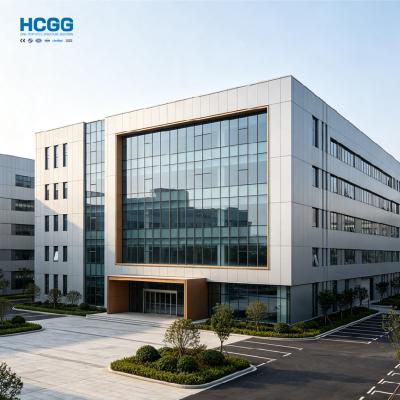 China Prefabricated Multi‑Story Steel Frame Office Building Commercial Steel Office Complex for sale