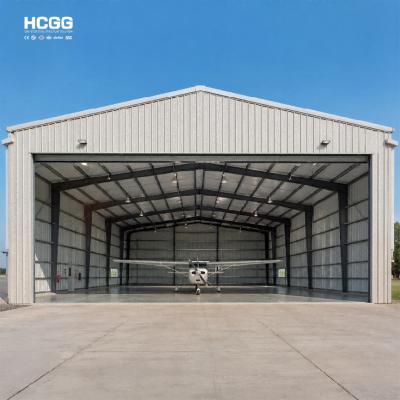 China Steel Structure Hangar Prefabricated Aviation Facility with Wide Span for Aircraft Parking Servicing and Inspection Purposes for sale