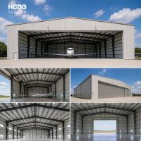 China Steel Structure Hangar Prefabricated Aviation Facility with Wide Span for Aircraft Parking Servicing and Inspection Purposes for sale