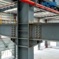 China Heavy Steel Structure engineered for in heavy machinery foundations ensuring stability vibration resistance and durability for sale