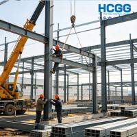 China Steel Structure Workshop Constructed with High Strength Materials Ensuring Stability and Safety in Harsh Conditions for sale