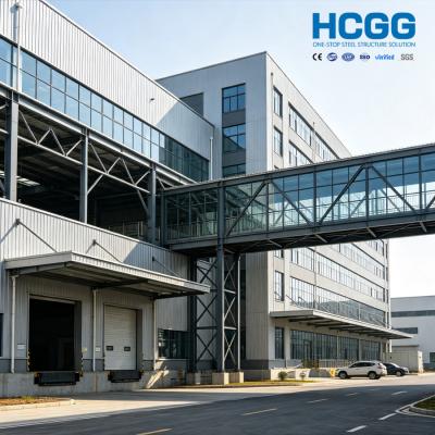China Steel Structure Workshop expert design and fabrication services supporting production environments and storage facilities for sale