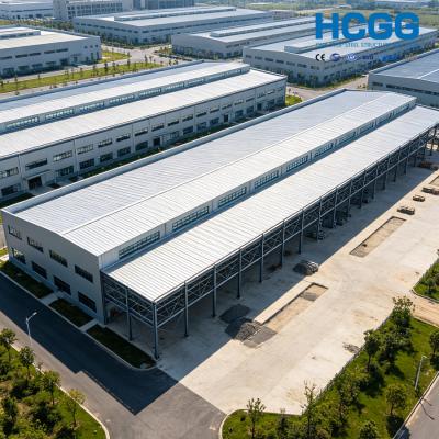 China Prefabricated Steel Structure Workshop Systems Designed To Reduce Construction Time And Provide Durable Industrial Facilities for sale