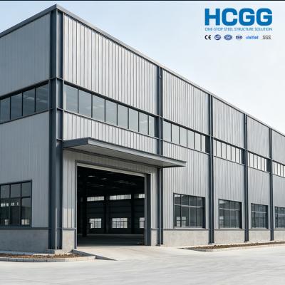 China Fast Installation Industrial Steel Structure Building Prefab Steel Warehouse Workshop Steel Frame Construction Building for sale