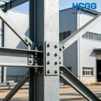 China Industrial Steel Building designed with heavy duty steel frames ensuring safety and durability for industrial projects for sale