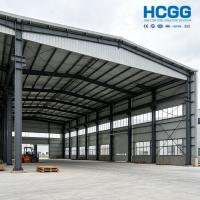 China Prefabricated Steel Aircraft Hangar Custom Large-Span Metal Building Solution for sale
