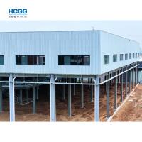 China Modern Steel Structure Automotive Exhibition Steel Frame Car Showroom Buildings Solutions for sale