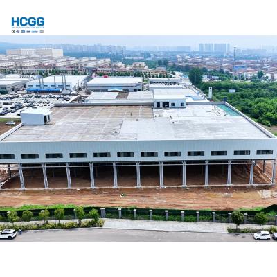 China Modern Steel Structure Automotive Exhibition Steel Frame Car Showroom Buildings Solutions for sale