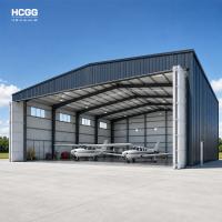 China Customized Steel Frame Hangar Buildings For Aircraft Industrial  Commercial Applications for sale