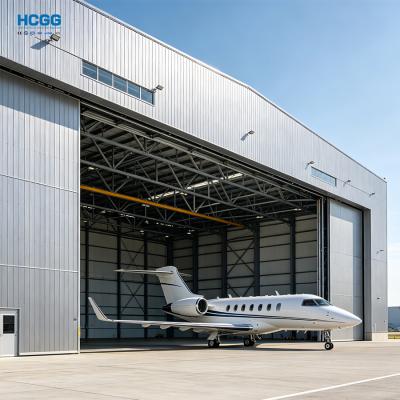China Large Span Steel Structure Hangar Offering Flexible Design Options and Superior Structural Integrity for Industrial for sale