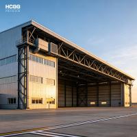 China Customized Steel Frame Hangar Buildings For Aircraft Industrial  Commercial Applications for sale