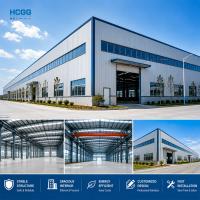China Pre-Engineered Steel Workshop Buildings Reliable Steel Frame For Modern Industrial Buildings for sale