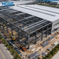 China Industrial Steel Building engineered to support industrial growth with customizable designs and robust structural integrity for sale
