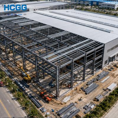China Industrial Steel Building engineered to support industrial growth with customizable designs and robust structural integrity for sale