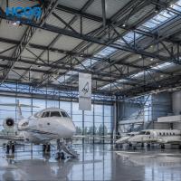 China Durable Steel Structure Hangar Featuring Large Span Design Ideal for Aviation Shelters and Industrial Equipment Storage for sale