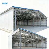 China Robust Steel Structure Warehouse Constructions Providing Excellent Load Bearing Capacity and Safety for sale
