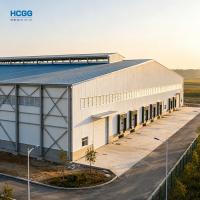China Robust Steel Structure Warehouse Constructions Providing Excellent Load Bearing Capacity and Safety for sale