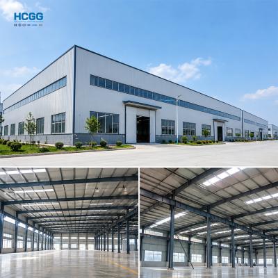 China Custom Steel Structure Workshop Factory Building Q355B Q235B Prefabricated Industrial Steel Building for sale
