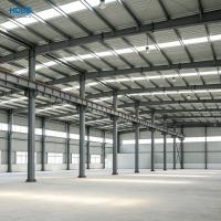 China Clear Span Industrial Building Steel Structure Manufacturing Plant Wind Resistant for sale