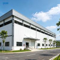 China Steel Structure Workshop Designed for Large Scale Industrial Providing and Flexible Space for Manufacturing and Assembly for sale