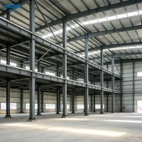China Customized Design Crane-Ready Prefabricated Steel Frame Industrial Steel Workshop for sale
