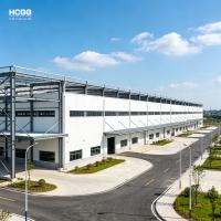China Steel Structure Workshop Designed for Large Scale Industrial Providing and Flexible Space for Manufacturing and Assembly for sale
