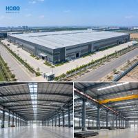 China Clear Span Industrial Building Steel Structure Manufacturing Plant Wind Resistant for sale