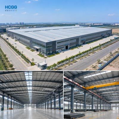 China Clear Span Industrial Building Steel Structure Manufacturing Plant Wind Resistant for sale