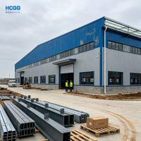 China Heavy-Duty Steel Industrial Facilities Q355B High-Strength Prefabricated Steel Workshops and Warehouses for Heavy Machinery for sale