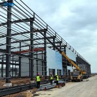 China Heavy-Duty Steel Industrial Facilities Q355B High-Strength Prefabricated Steel Workshops and Warehouses for Heavy Machinery for sale