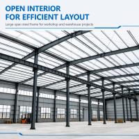 China Steel Structure Factory Building Custom Designed Industrial Buildings For Modern Manufacturing for sale