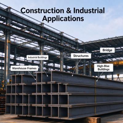 China Metal Structural H Steel Beams High Strength For Building Industrial Projects for sale