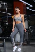 China UV-Protective Outdoor Cross Back Straps Yoga Sports Bra for sale