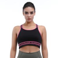 China Mesh Back Aerobics Low Impact Sports Bra Removable Pads for sale