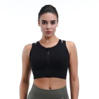 China High Impact Reflective Vest Sports Bra Sustainable for Running for sale