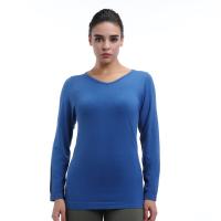 China Anti Pilling Fleece Lined Yoga Pullovers Anti Bacterial Quick Dry for sale