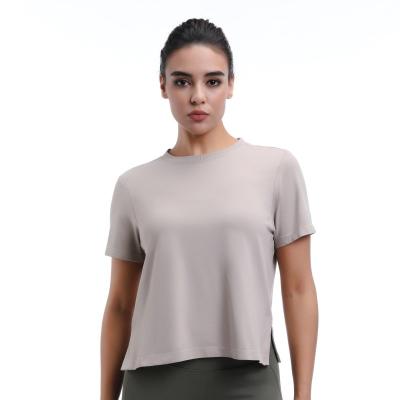 China UV Protection Running Short Sleeve Tops Anti Bacterial Sustainable for sale