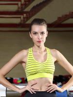 China 90% Nylon 10% Spandex Seamless Yoga Bra Wireless For Women for sale