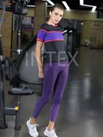 China Anti Odor Microfiber Yoga Workout Shirts Breathable Lightweight for sale