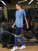 China Seamless Knit Yoga Thermal Tops Moisture Wicking Breathable for sale