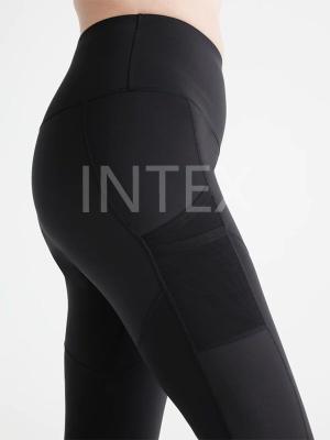 China Pocket Seam Side Yoga Leggings Breathable Moisture Wicking for sale