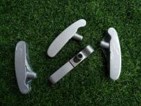 China blade golf putter , L golf putter ,silver golf putter  , complete golf putter head for sale