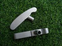 China blade golf putter , L golf putter ,silver golf putter  , complete golf putter head for sale
