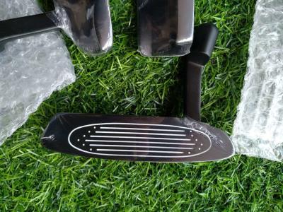 China Zinc Alloy Blade Golf Putter 28 to 39 Inch Custom Logo Steel Shaft Rubber Grip for sale